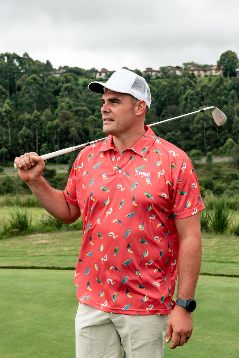 Golf Shirt - Party Polo - Birds of a Feather – Swing Daddy