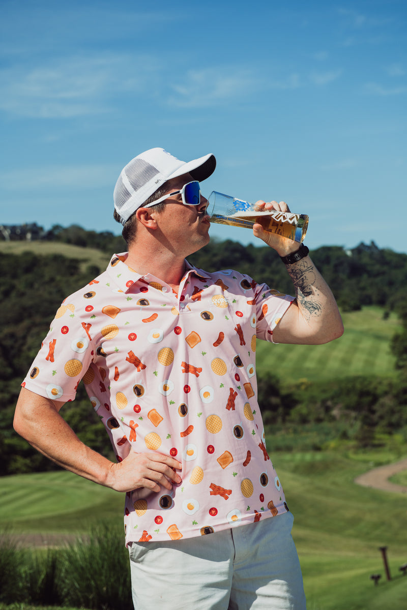 Golf Shirt - Party Polo - Sunday Breakie – Swing Daddy